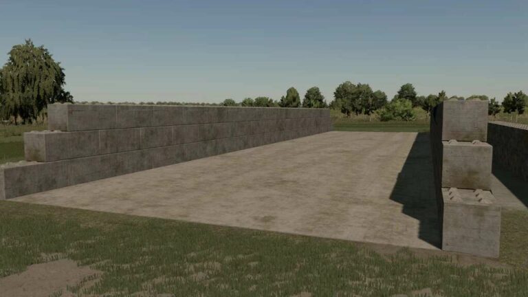 Concrete Blocks Silo Pack v1.0 - FS22 Mod Download