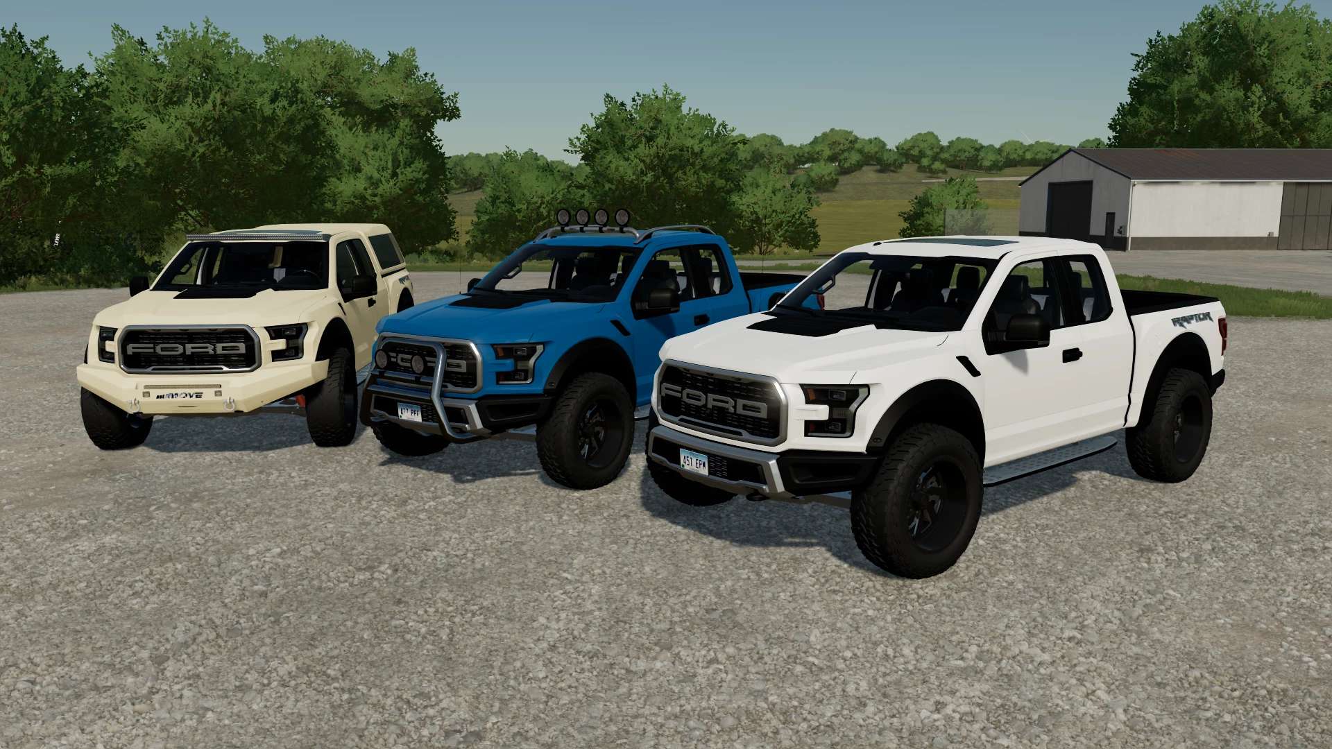 Ford Raptor Stock 3.6 V6 v1.0 - FS22 Mod Download