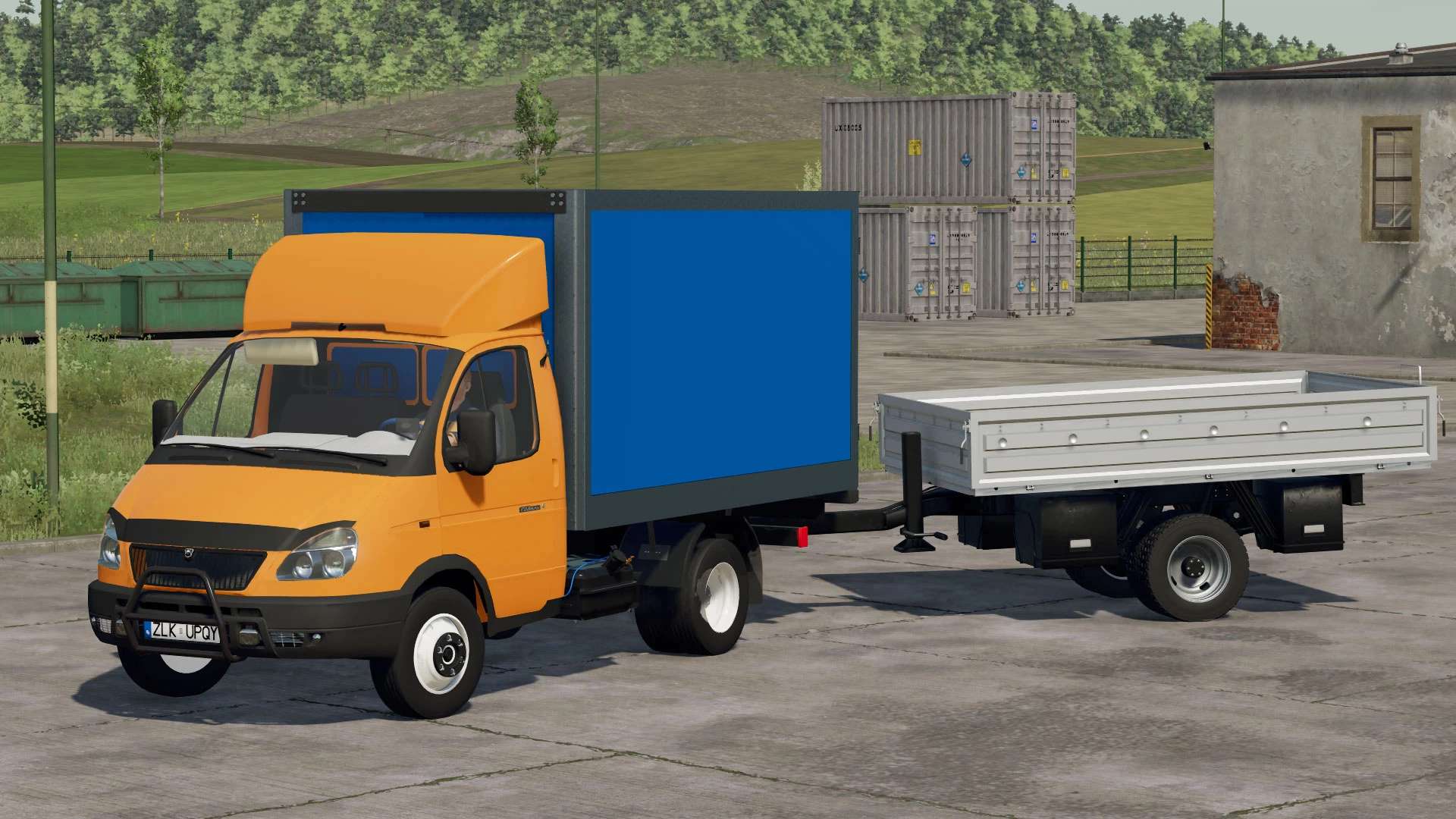 Gazel Truck & Trailer v1.0 - FS22 Mod Download