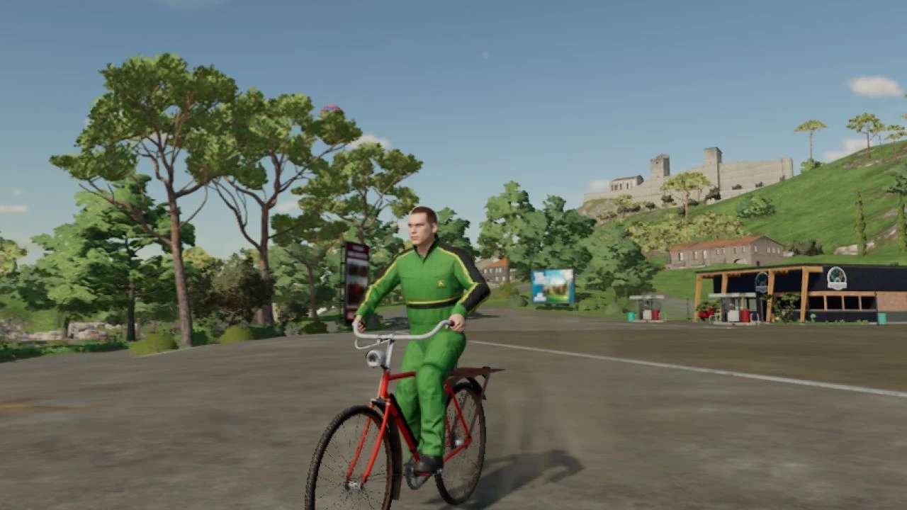 Old Bicycle v1.0 - FS22 Mod Download