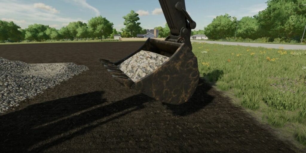 Selfmade Excavator Bucket v1.0 - FS22 Mod Download