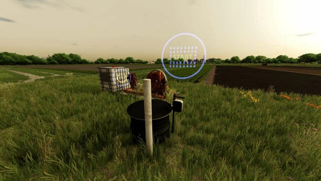 Sprinkler Irrigation Placeable v1.0 - FS22 Mod Download