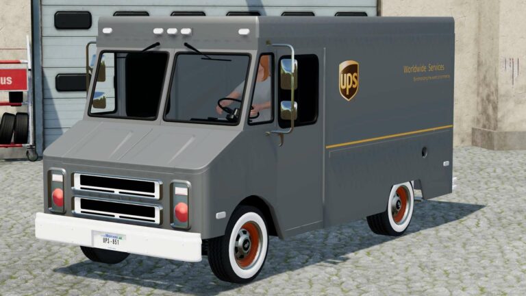 UPS Step Van v1.0 - FS22 Mod Download