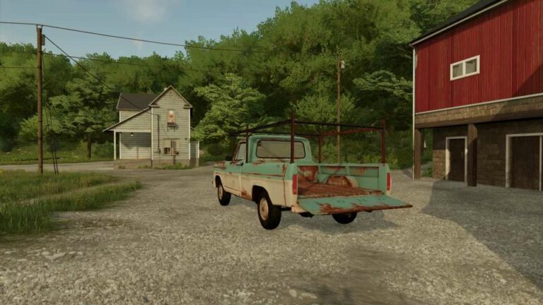 1967 Rusty Ford Truck v1.0 - FS22 Mod Download