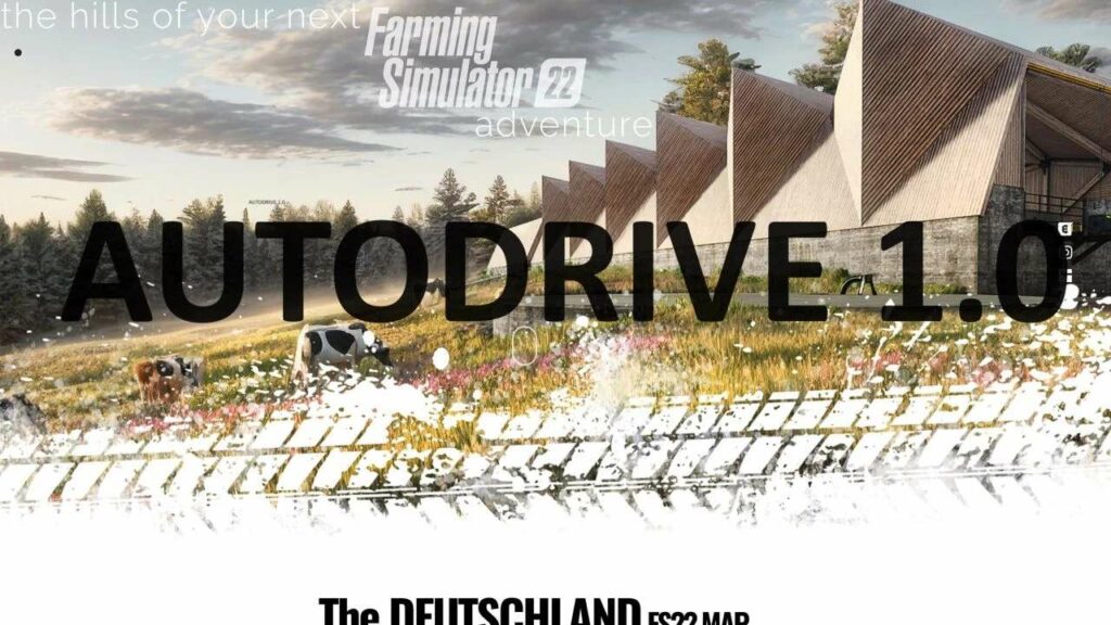 Autodrive Deutschland Map v1.0 - FS22 Mod Download