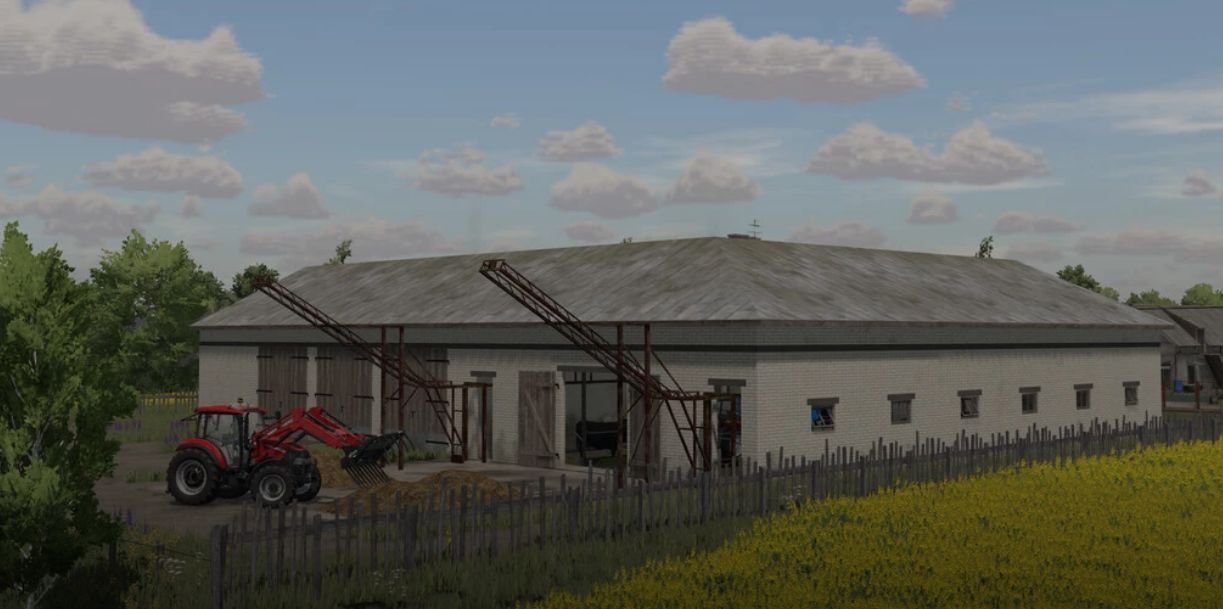 Barn Cow Shed v1.0 - FS22 Mod Download