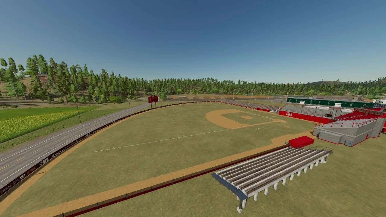 Baseball terrain v1.0 - FS22 Mod Download