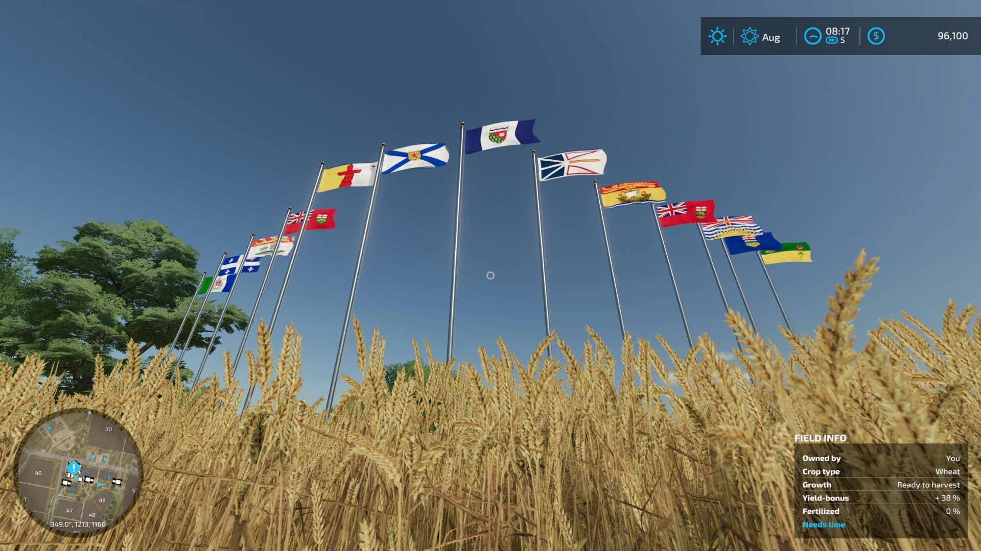 Canadian Provinces & Territories Flags Pack v1.0 - FS22 Mod Download