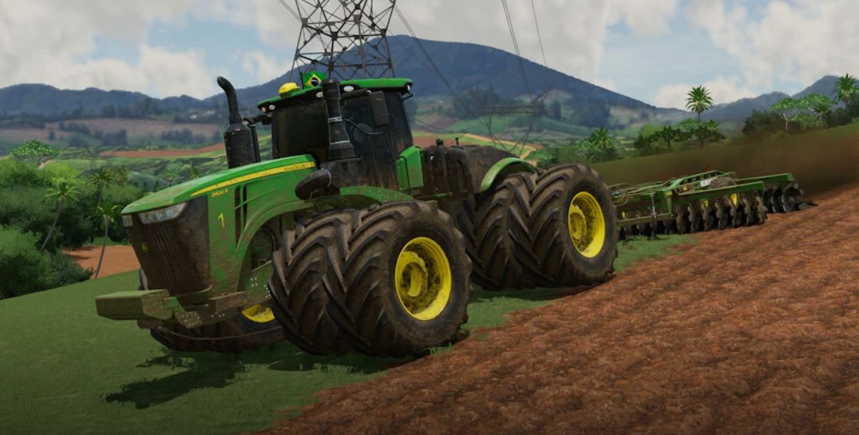 John Deere 9R South America Series v1.0 - FS22 Mod Download