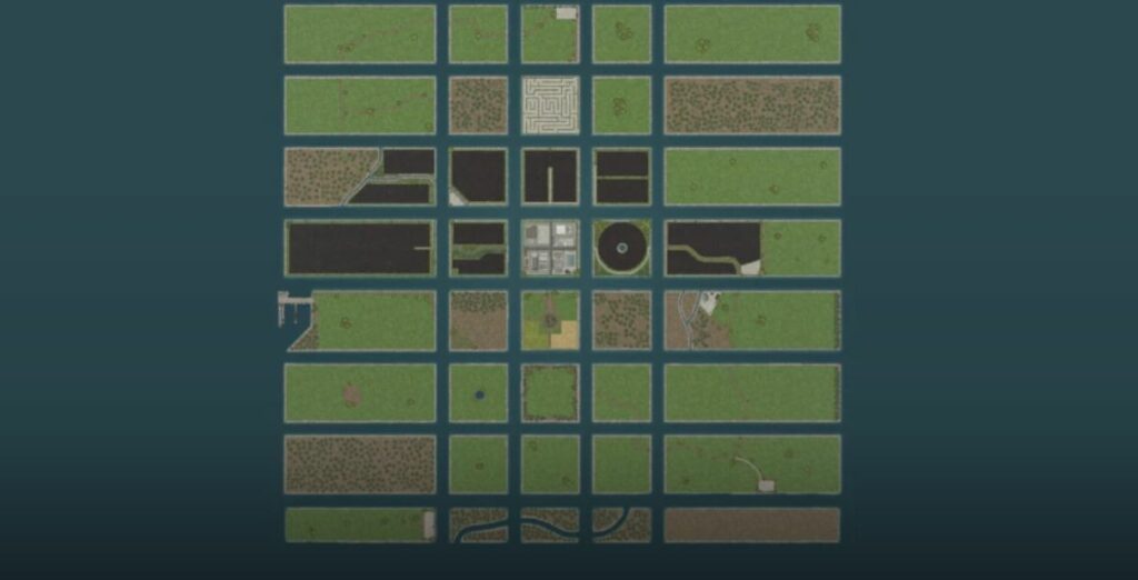 Square Islands v1.0 - FS22 Mod Download