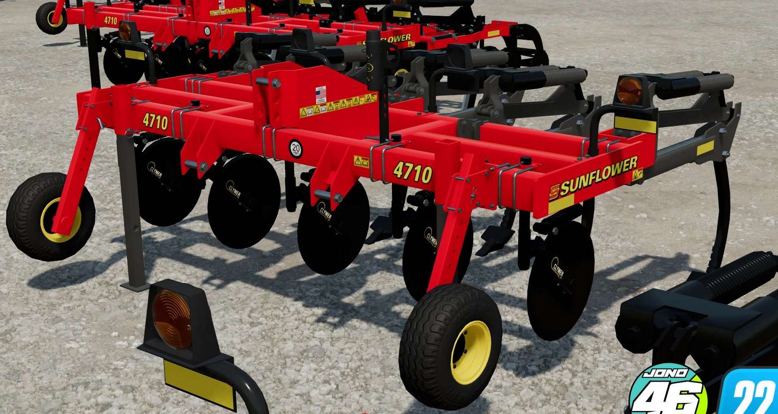 Sunflower 4710 & 4730 ripper pack v1.0 - FS22 Mod Download