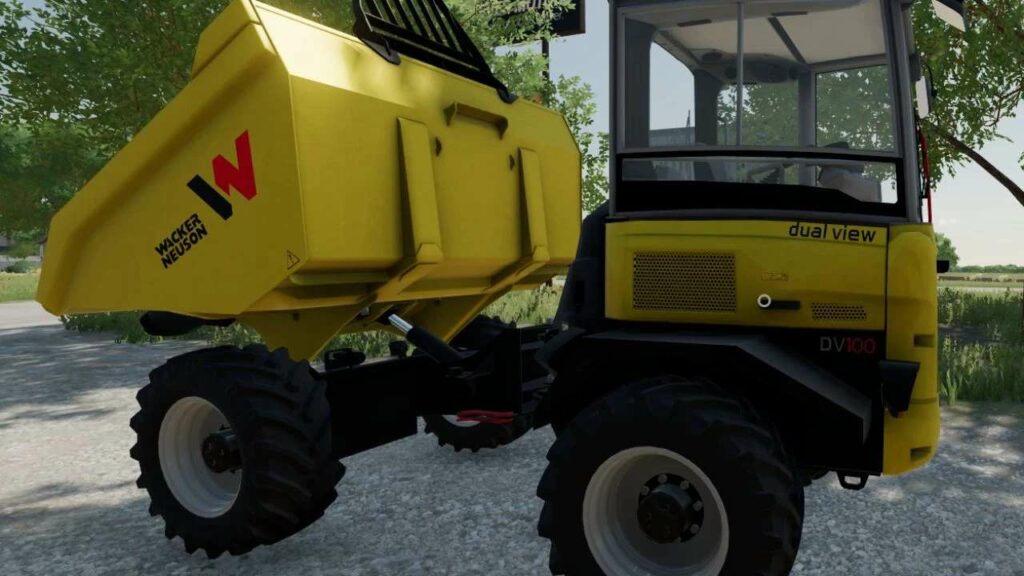 WACKER NEUSON DV100 v1.0 - FS22 Mod Download
