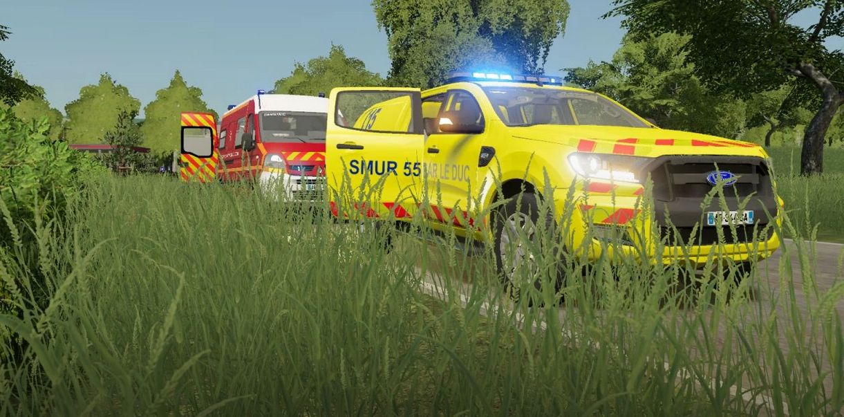 Ford Ranger SP/SAMU v1.0 - FS19 Mod Download