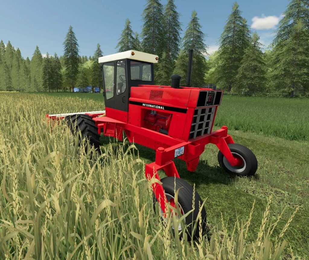International Swather v1.0 - FS22 Mod Download