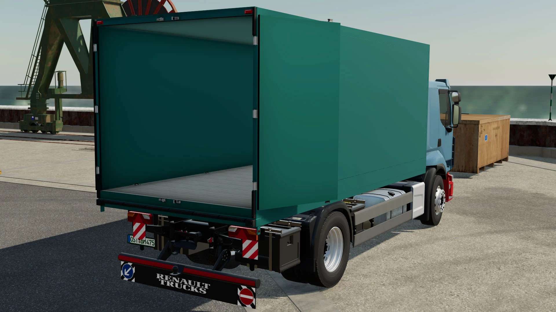 Renault Premium 4×2 Cargo Truck v1.0 - FS22 Mod Download