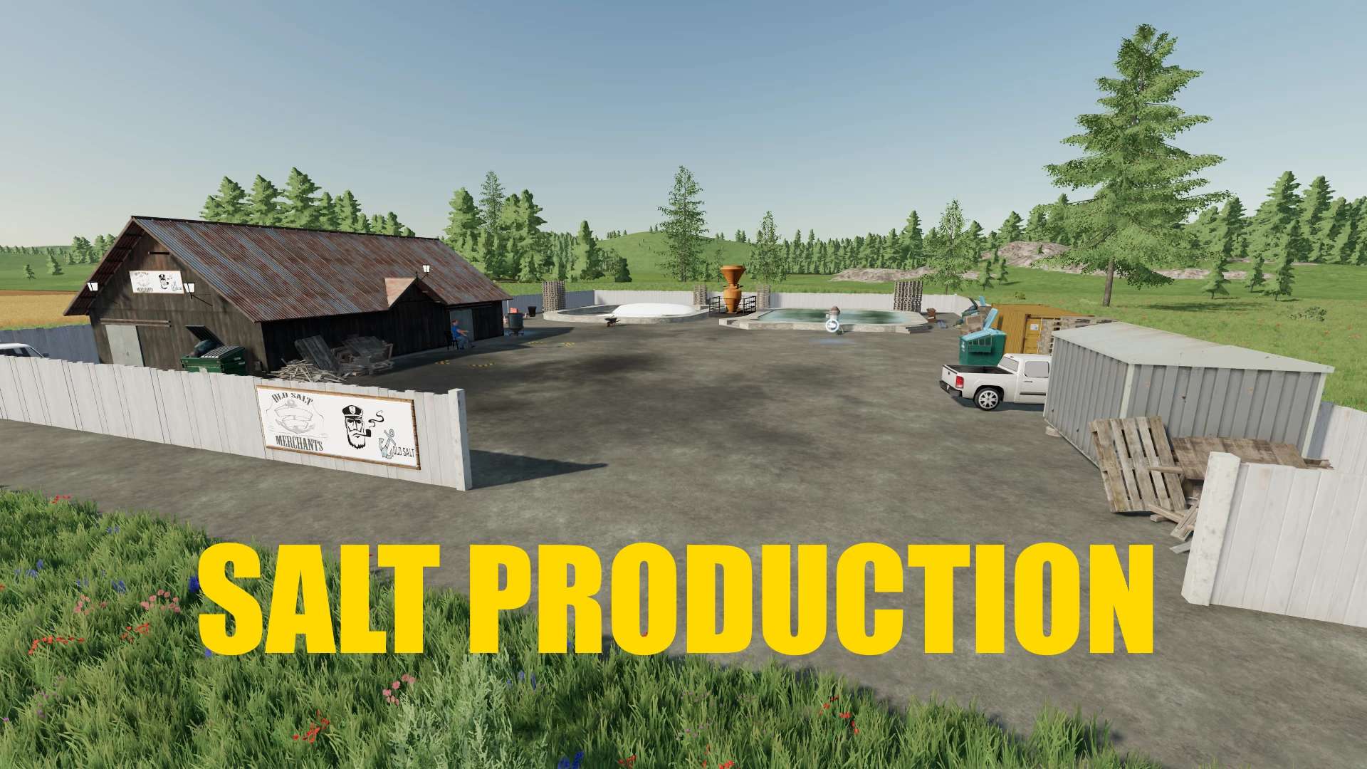 SALT PRODUCTION V1.0.0.1 - FS22 Mod Download