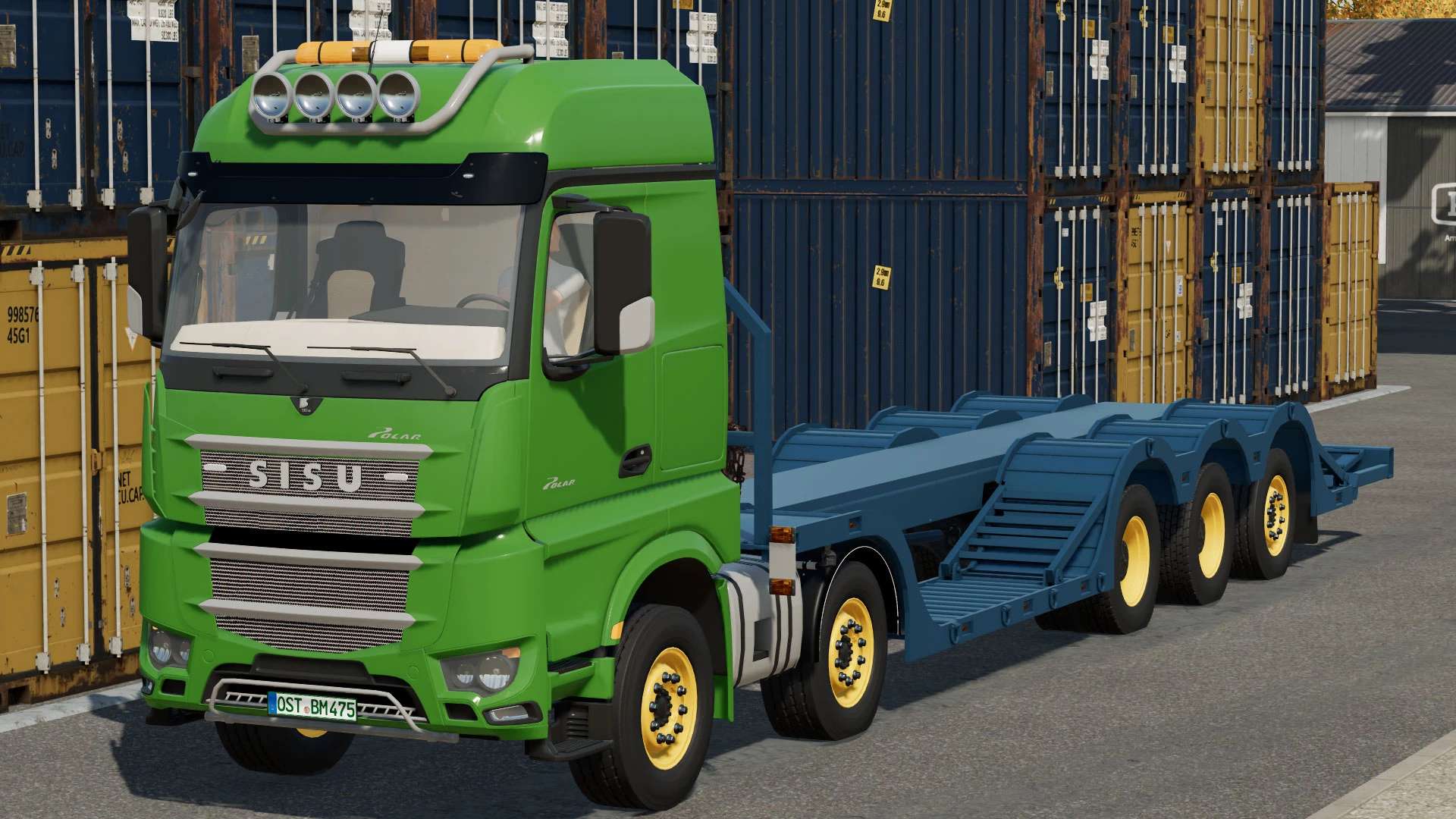 Sisu Polar Carrier Truck v1.0 - FS22 Mod Download