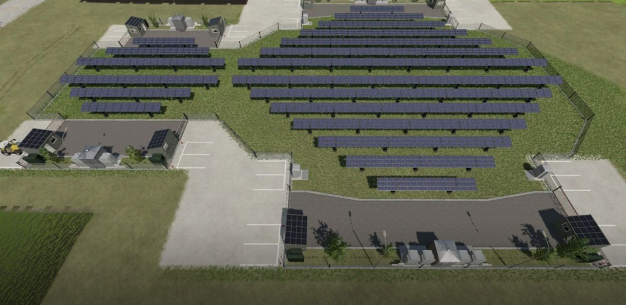 Solar Farms v1.0 - FS22 Mod Download