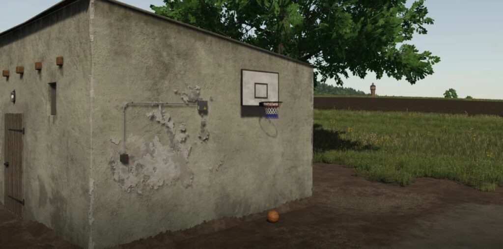 Wall Mounted Basketball Basket v1.0 - FS22 Mod Download