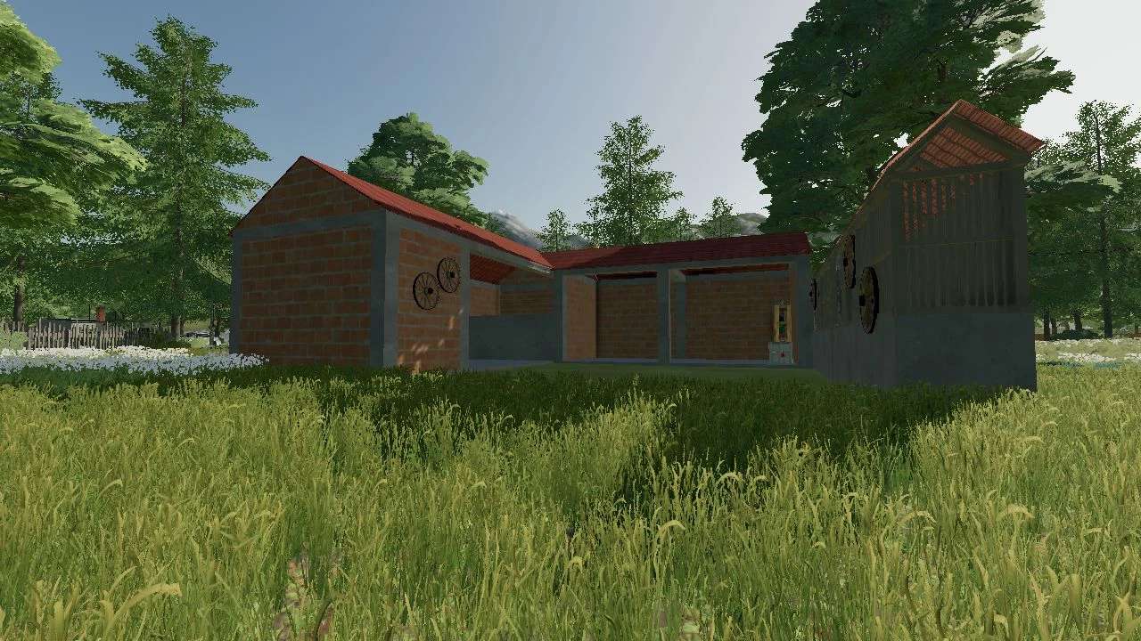 Garage with Cardak v1.0 - FS22 Mod Download