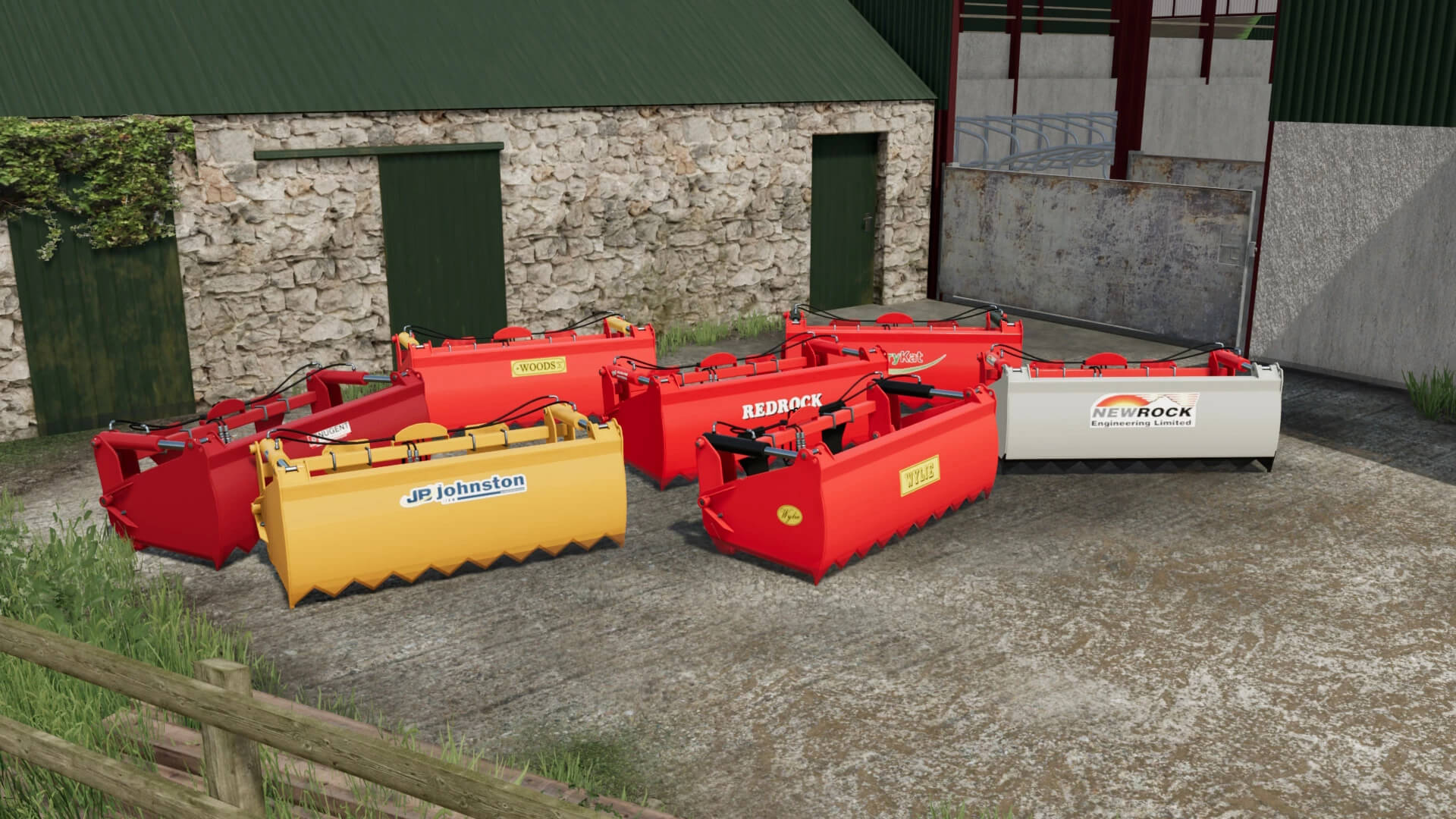 Multi Brand Shear Grabs v1.0 - FS22 Mod Download