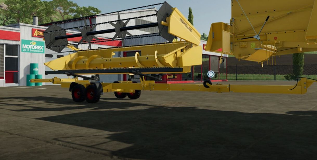 New Holland Pack Header 5.1m v1.0 - FS22 Mod Download