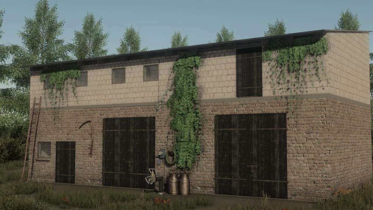 Remastered Small barn in the farm building v1.0 - FS22 Mod Download