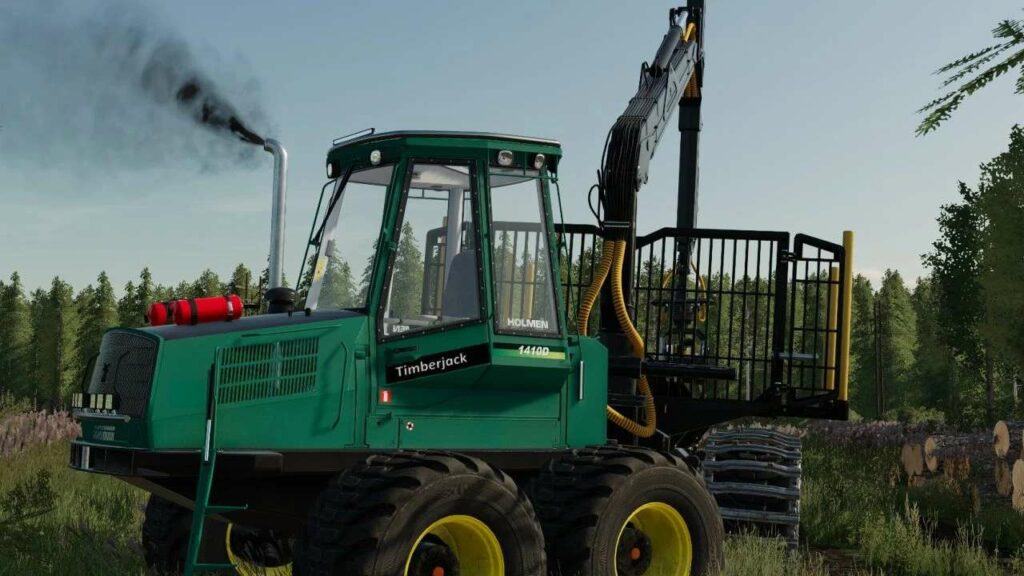 Timberjack 1410D Wide bunk v1.0 - FS22 Mod Download