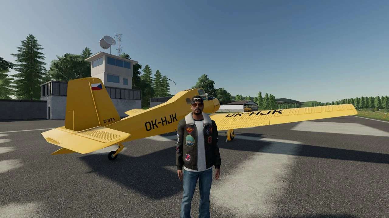 Zlín Z-37 Cmelak V1.0 - FS22 Mod Download