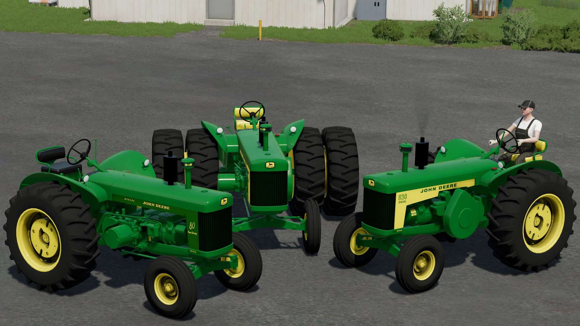 1956 – 1958 Years John Deere Tractors Pack v1.0 - FS22 Mod Download