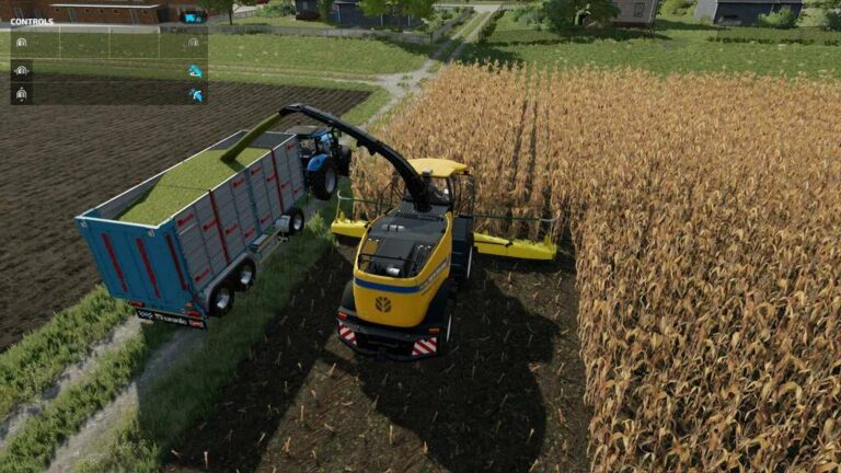 Pipe Control For Forage Harvesters v1.4 - FS22 Mod Download