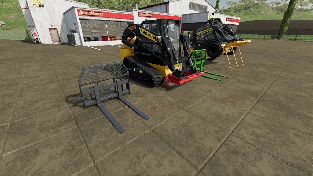 Albutt – Magsi – Paladin – Stoll EasyForks v1.2 - FS22 Mod Download