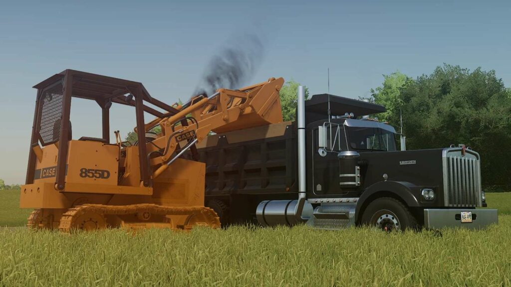 Case 855D Track Loader v1.0 - FS22 Mod Download