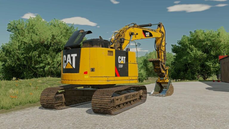Cat 335F v1.0 - FS22 Mod Download