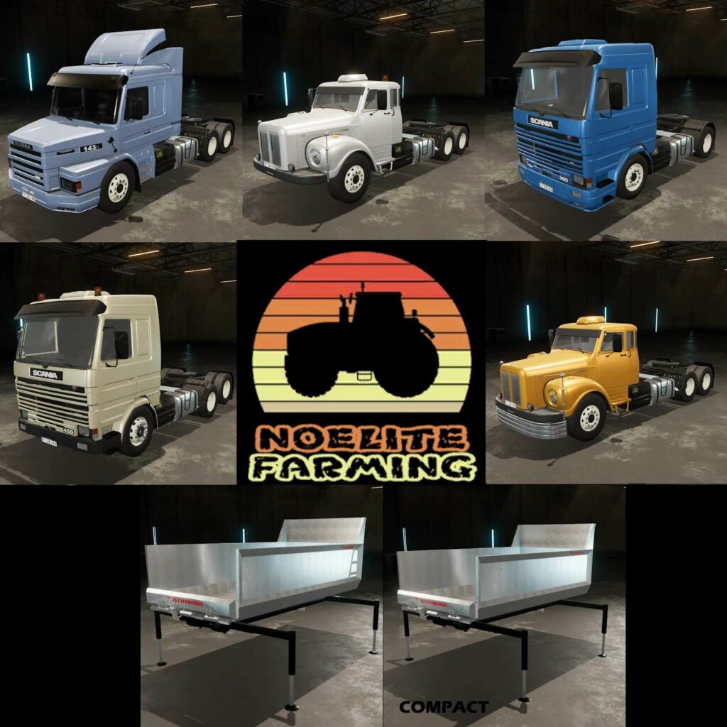 Old Generation Scania Pack v1.0.0.9 - FS22 Mod Download
