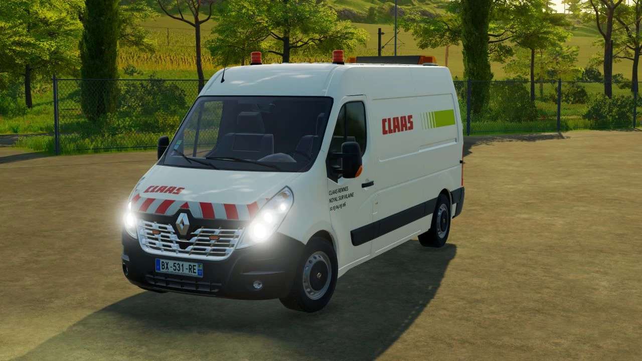 Renault Master III CLAAS v1.0 - FS22 Mod Download