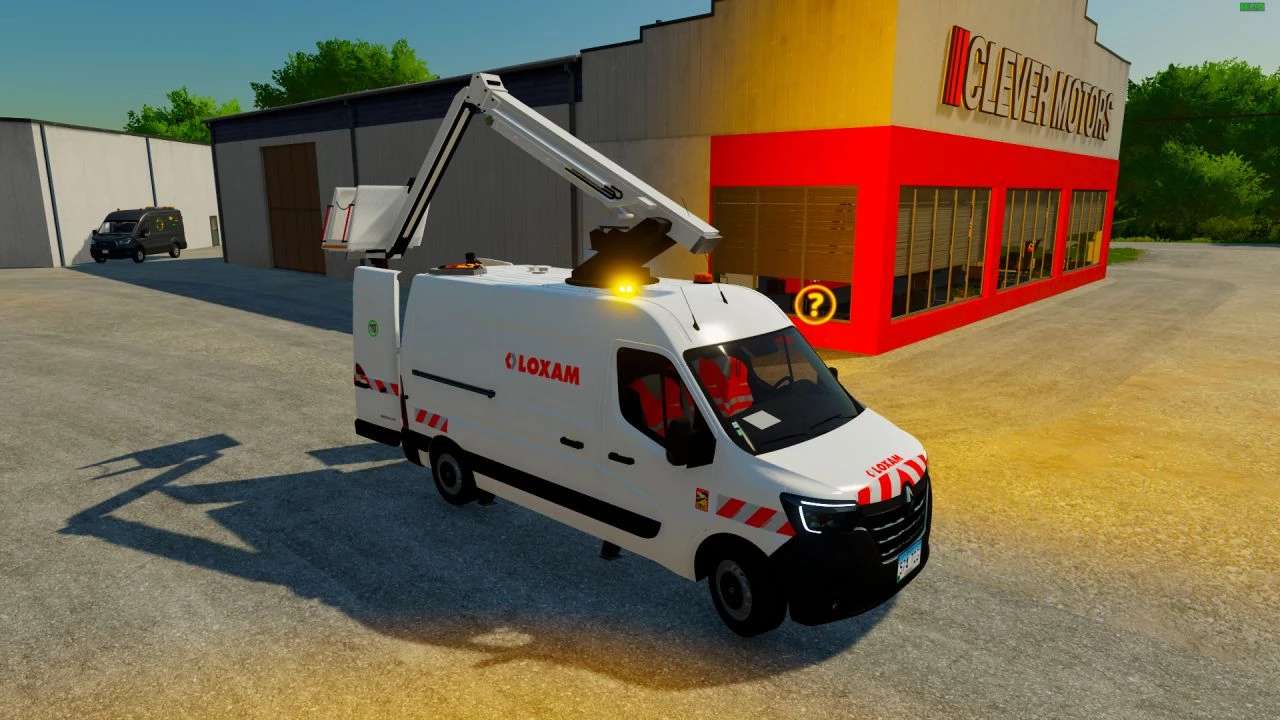 Renault Master Loxam Nacelle v1.0 - FS22 Mod Download
