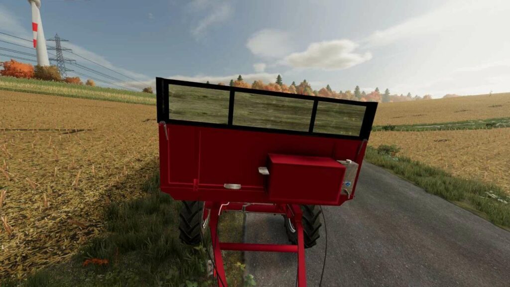 Romanian agricultural trailer v1.0 - FS22 Mod Download
