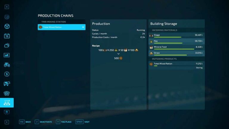 TMR Mixing Station v1.0 - FS22 Mod Download