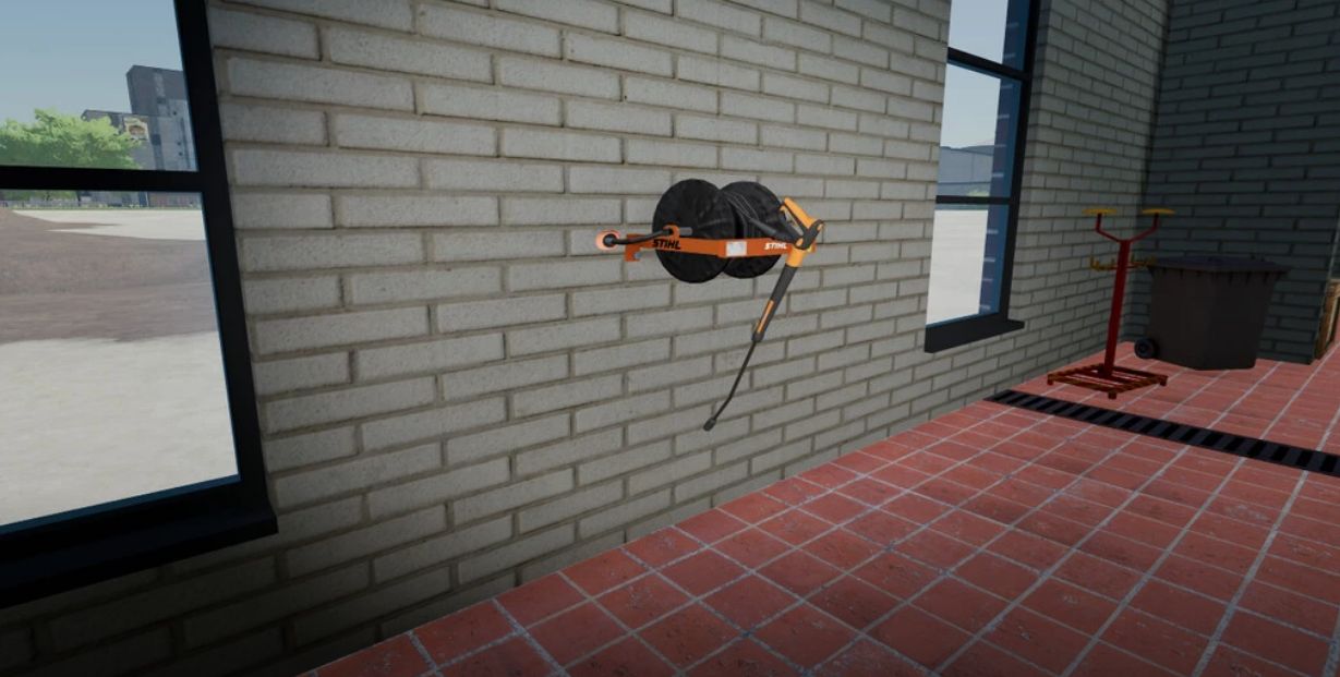 Wallmounted Stihl High Pressure Washer v1.0 - FS22 Mod Download