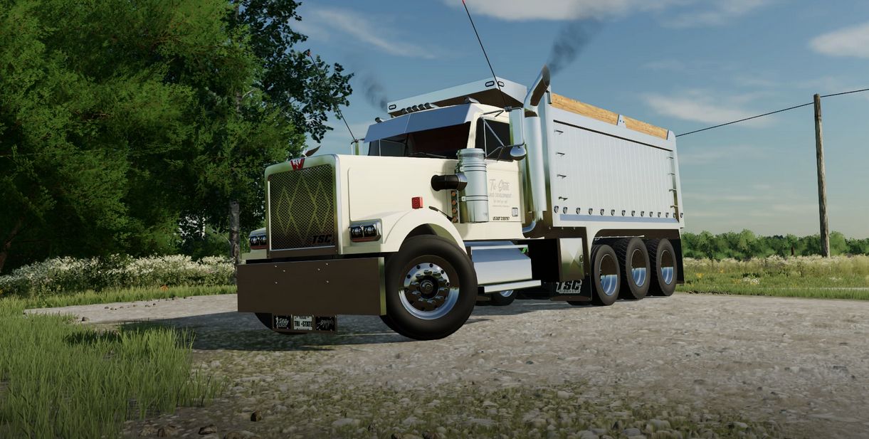 1990 Western Star 4964 Tri-Axle v1.0.0.2 - FS22 Mod Download