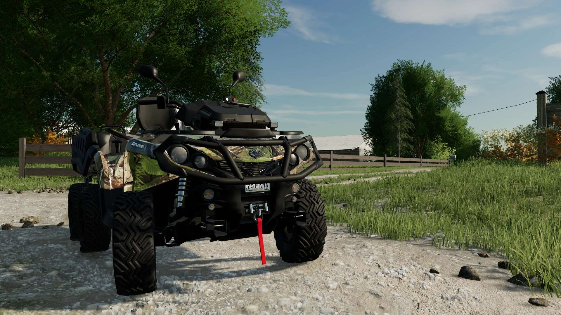 2022 Can-Am Outlander Max 6×6 XU Plus 1000T v1.1 - FS22 Mod Download