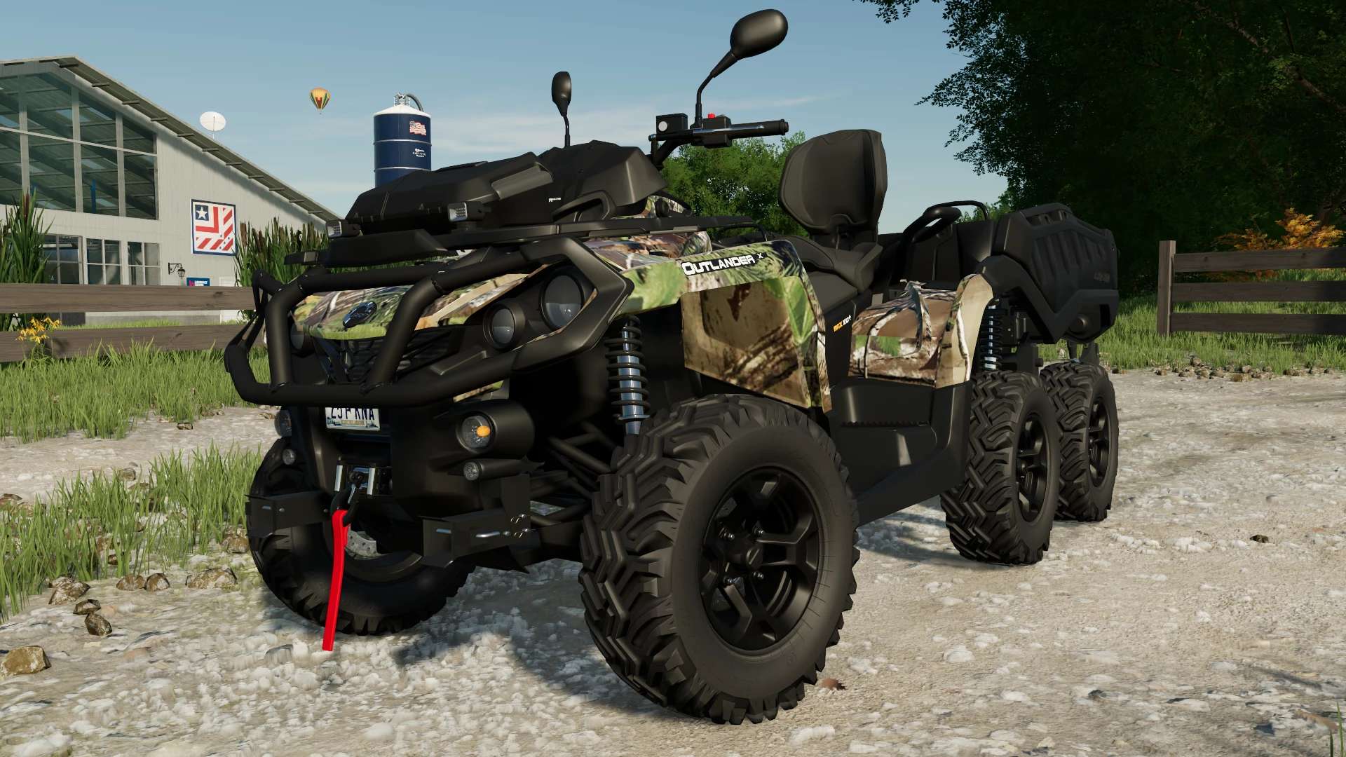 2022 Can-Am Outlander Max 6×6 XU Plus 1000T v1.1 - FS22 Mod Download