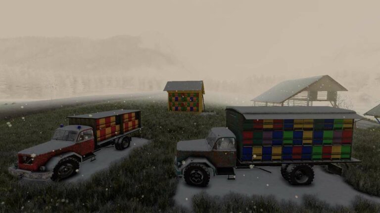 Balkan Bee hives Pack v1.0 - FS22 Mod Download