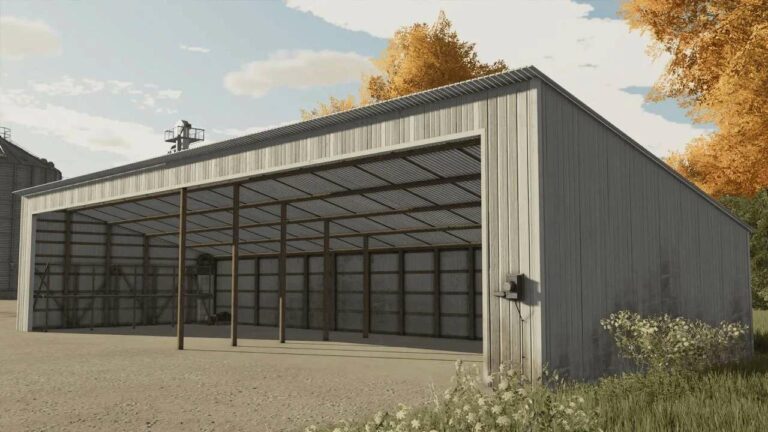 Old school American barns 4 v1.0 - FS22 Mod Download
