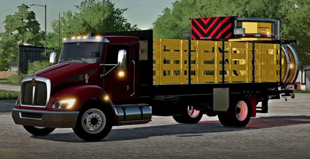 TSC Kenworth Traffic Truck v1.0 - FS22 Mod Download