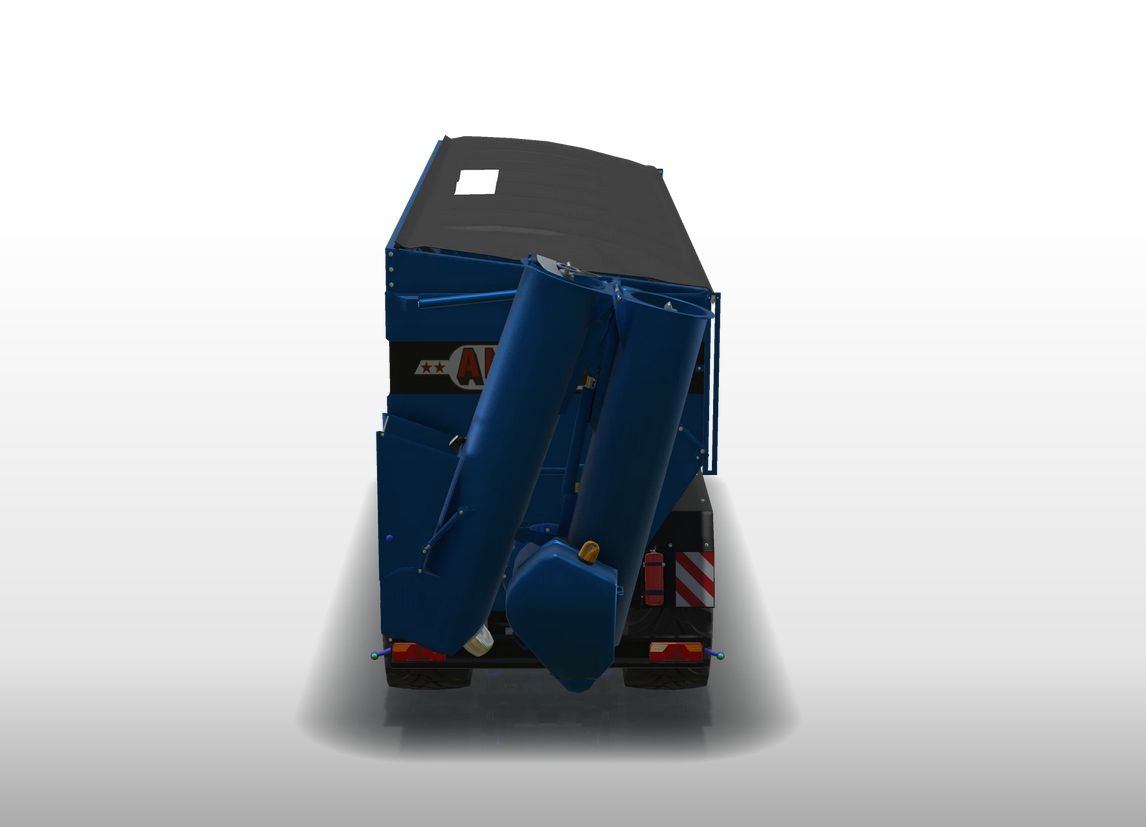 Özdemir Anadolu Tahıl Burgu Römorku v1.0 - FS22 Mod Download