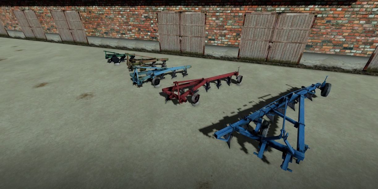 PLN plows pack v1.0 - FS22 Mod Download