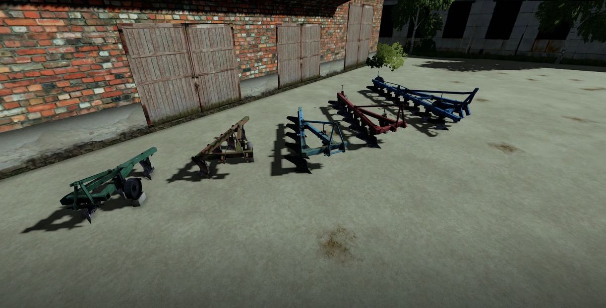 PLN plows pack v1.0 - FS22 Mod Download