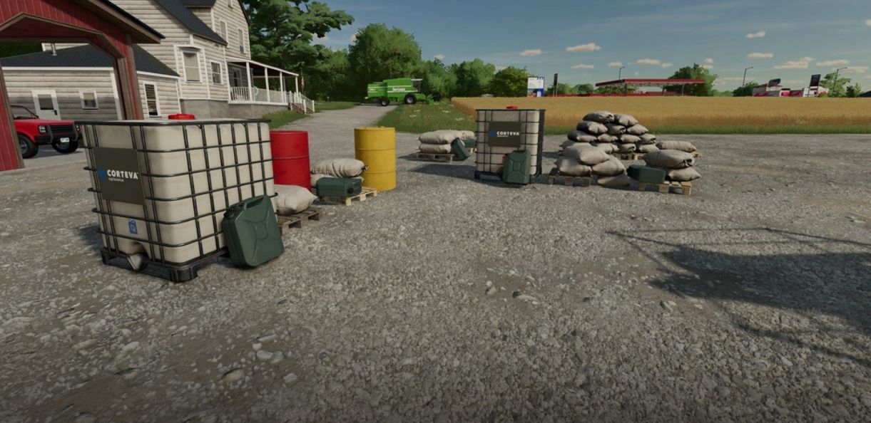 Placeable Filling Stations v1.1 - FS22 Mod Download